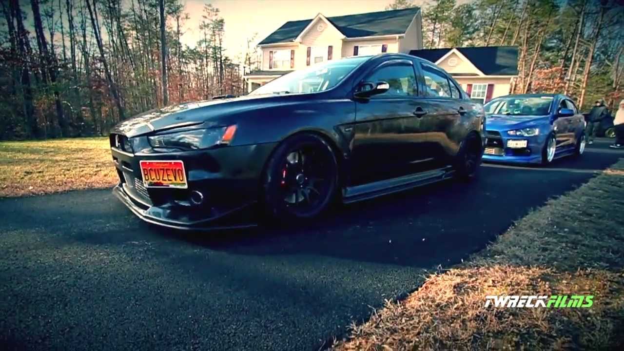 Slammed Evo Slammed Lancer Evolution X By Avant Garde | CARiD.com