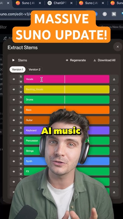 Suno AI Just Dropped This INSANE Music Editing Update that lets you ...