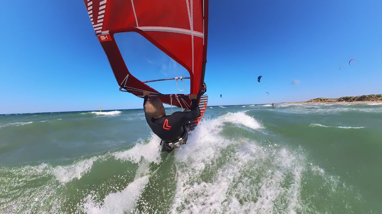 Windsurfing Summer Session in Torre Canne with Insta360 x3 - Windspirit - YouTube