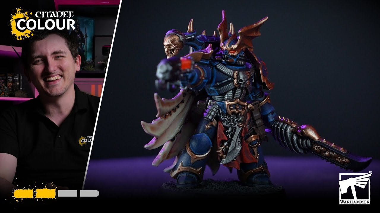 How To Paint: Night Lords Nemesis Claw | Intermediate | Warhammer - YouTube