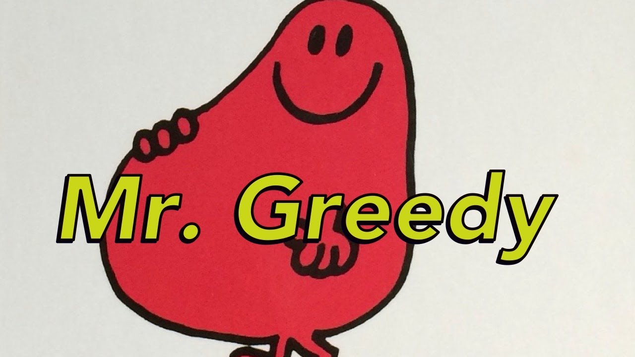 Mr. Greedy by Roger Hargreaves - YouTube