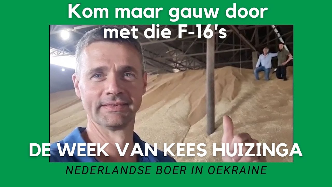Oekraïne-vlogger Kees Huizinga: ‘Kom maar door met die F-16’s‘ - YouTube