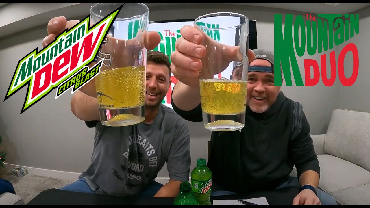 Mountain Dew Citrus Blast (UK) Review | The Mountain Duo - YouTube