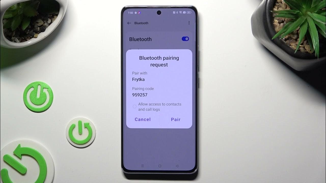 How To Connect Bluetooth Device On OPPO Reno 10 Pro? - Bluetooth Settings - YouTube