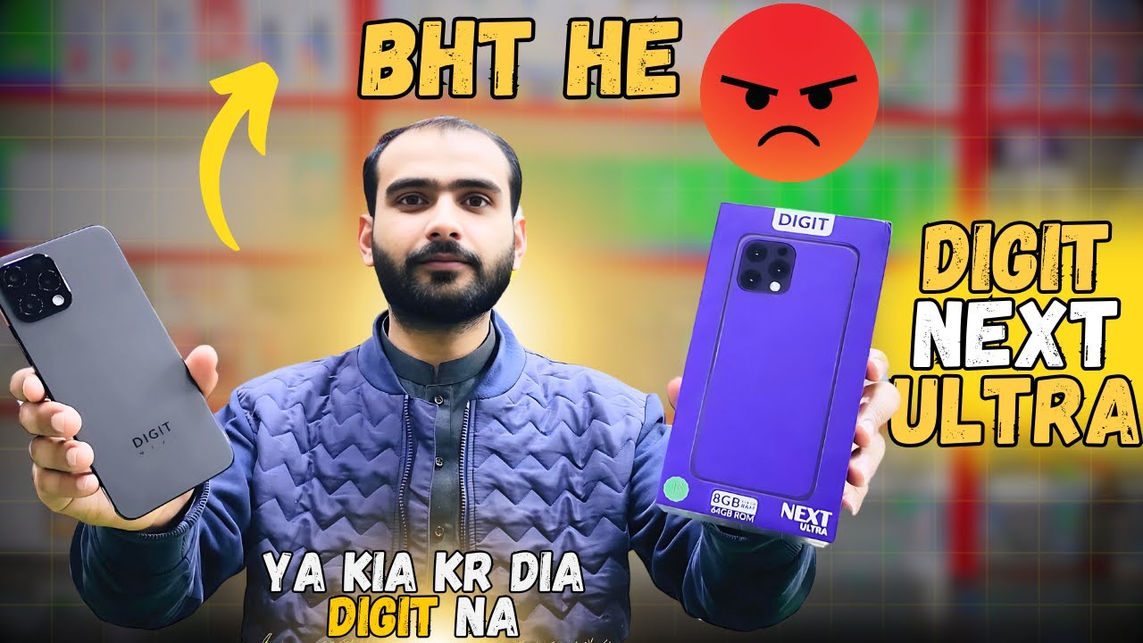 Digit next ultra Unboxing And Review in Pakistan #digitnextultra - YouTube