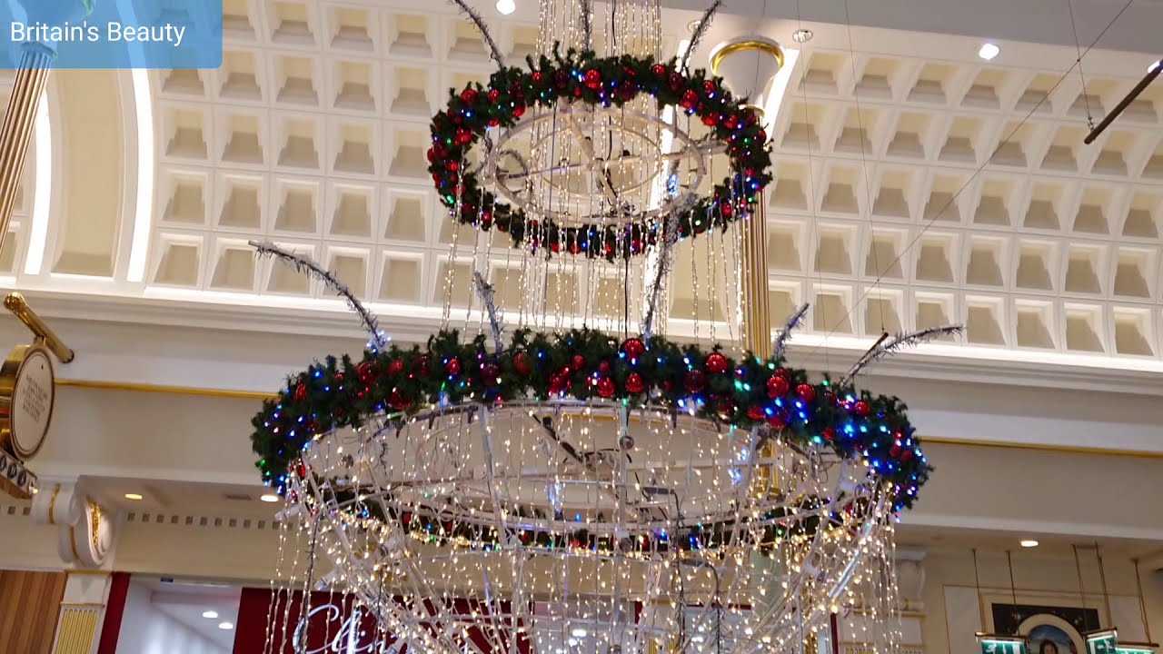 Trafford Centre Manchester Christmas Lights - YouTube