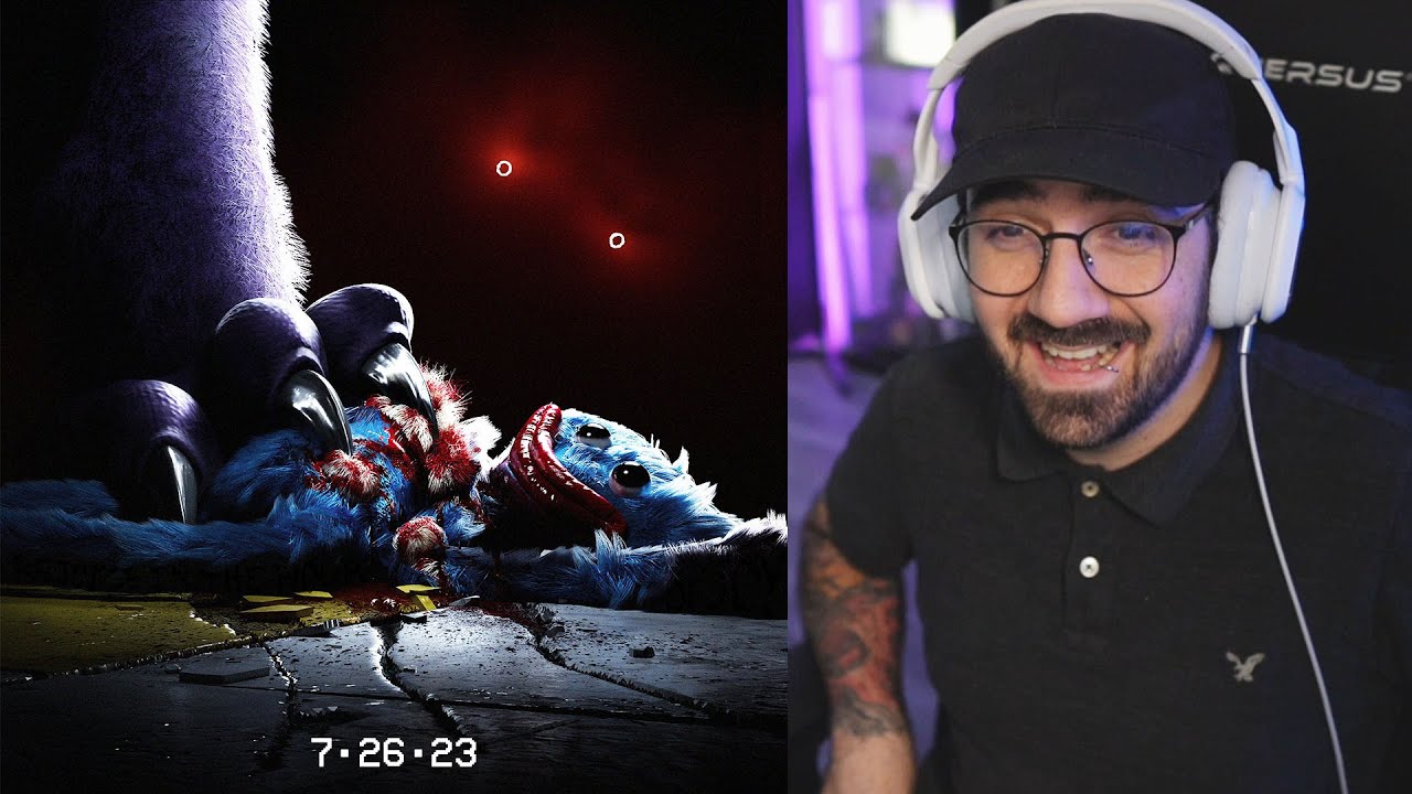 BersGamer ANALIZA y REACCIONA al ANUNCIO DEL TRAILER DE POPPY PLAYTIME ...