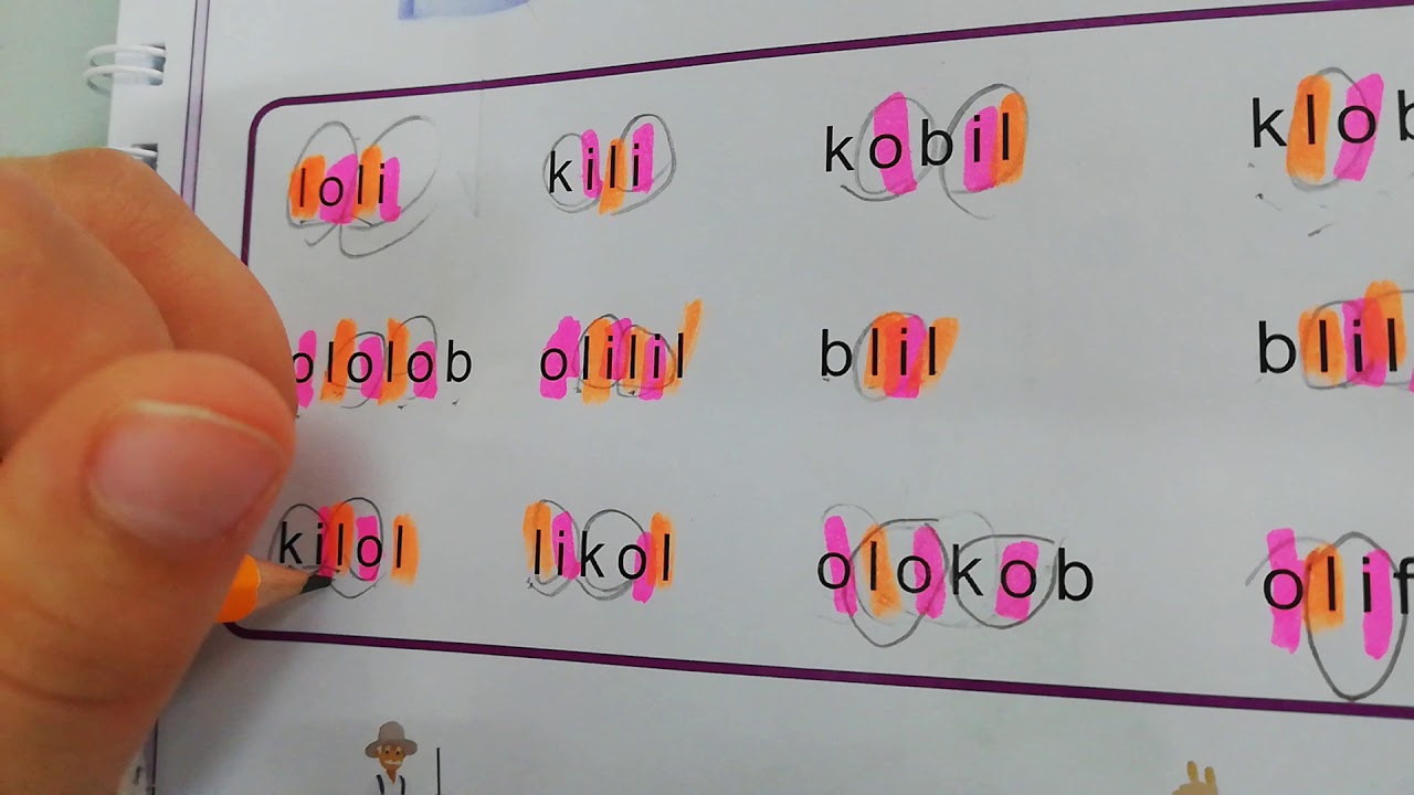 Learning to read - pseudowords - first stage - YouTube