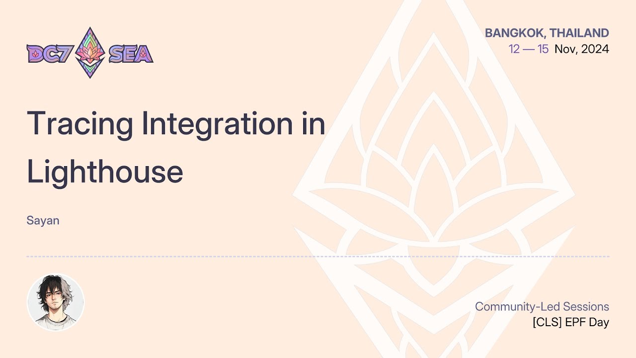 Tracing Integration in Lighthouse - YouTube