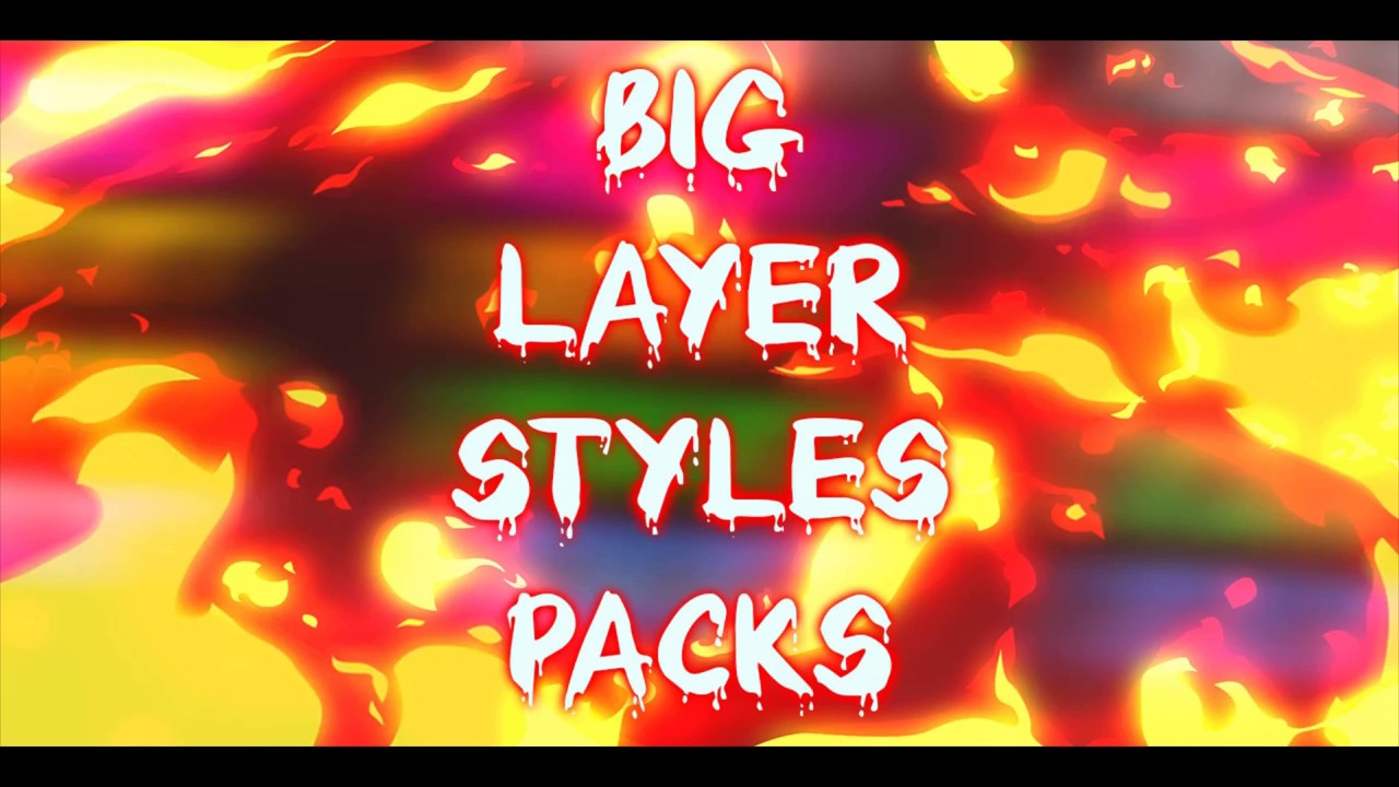 LAYER STYLE PACK! - YouTube