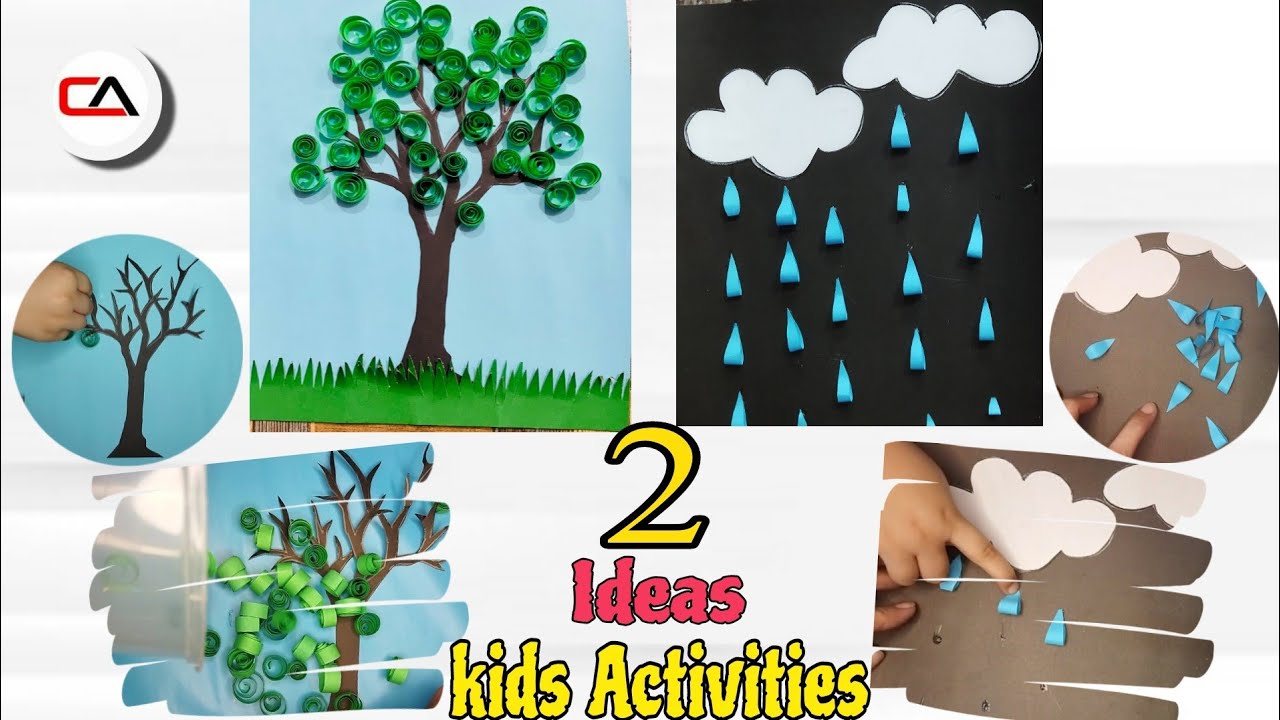 2 Best Ideas For Kids Activities/Paper Craft For Kids /School Project ...