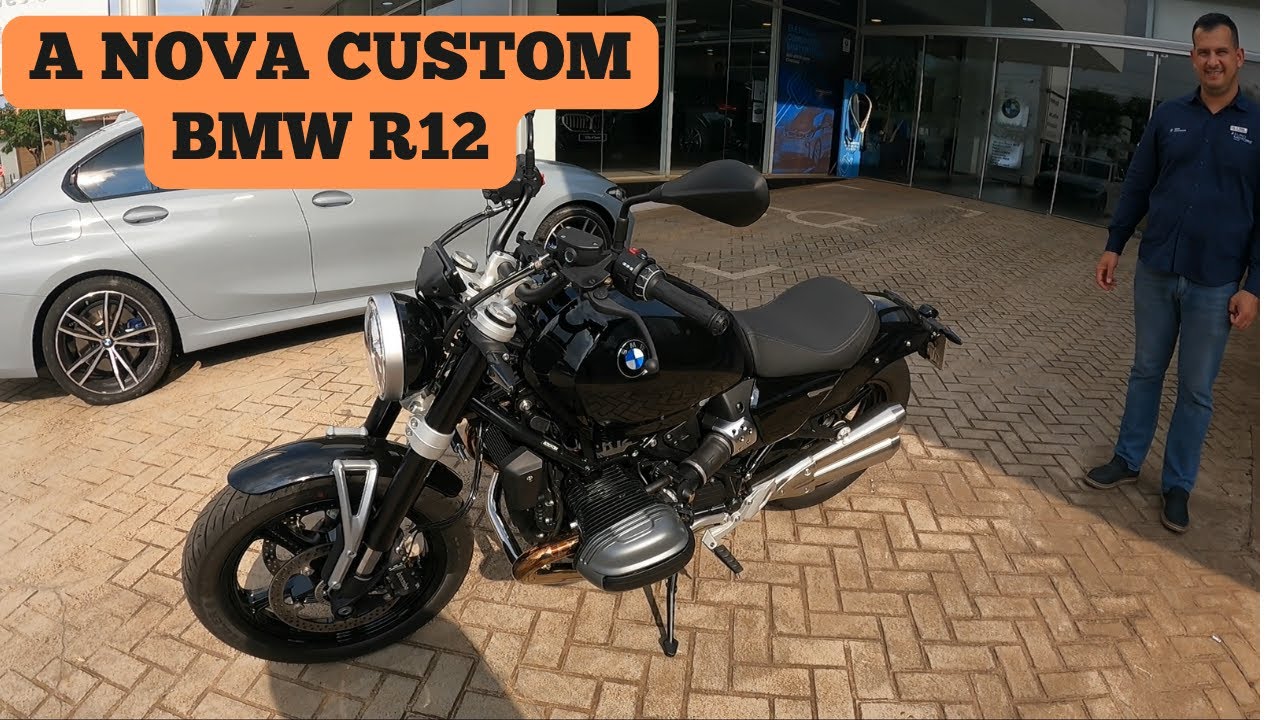 A NOVA CUSTOM R12 1200 DA BMW, ESTA MOTO IMPRESSIONOU ... - YouTube