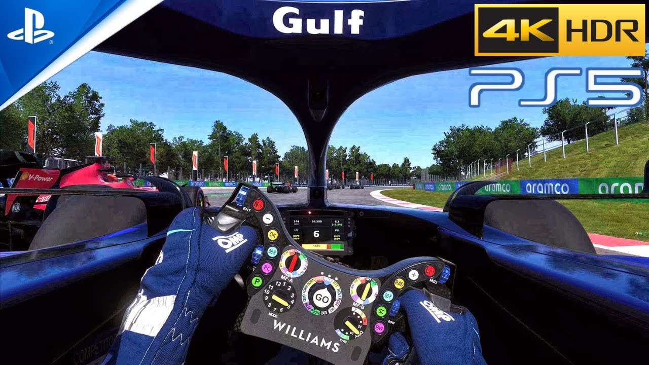 (PS5) F1 23 Cockpit View Cam Gameplay | ULTRA High Realistic Graphics ...