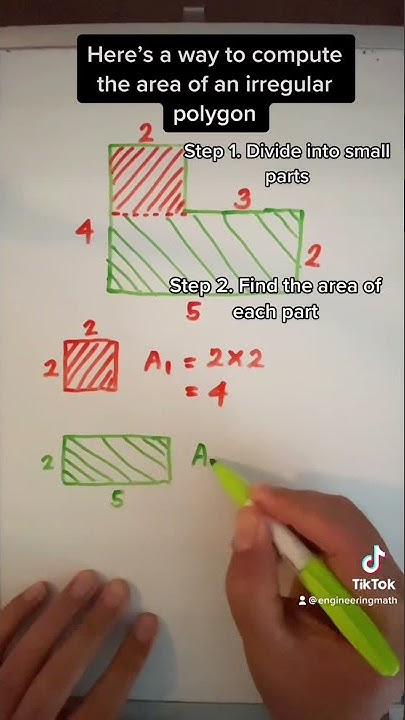 How to Compute the Area Of Irregular Shapes or Polygons - YouTube