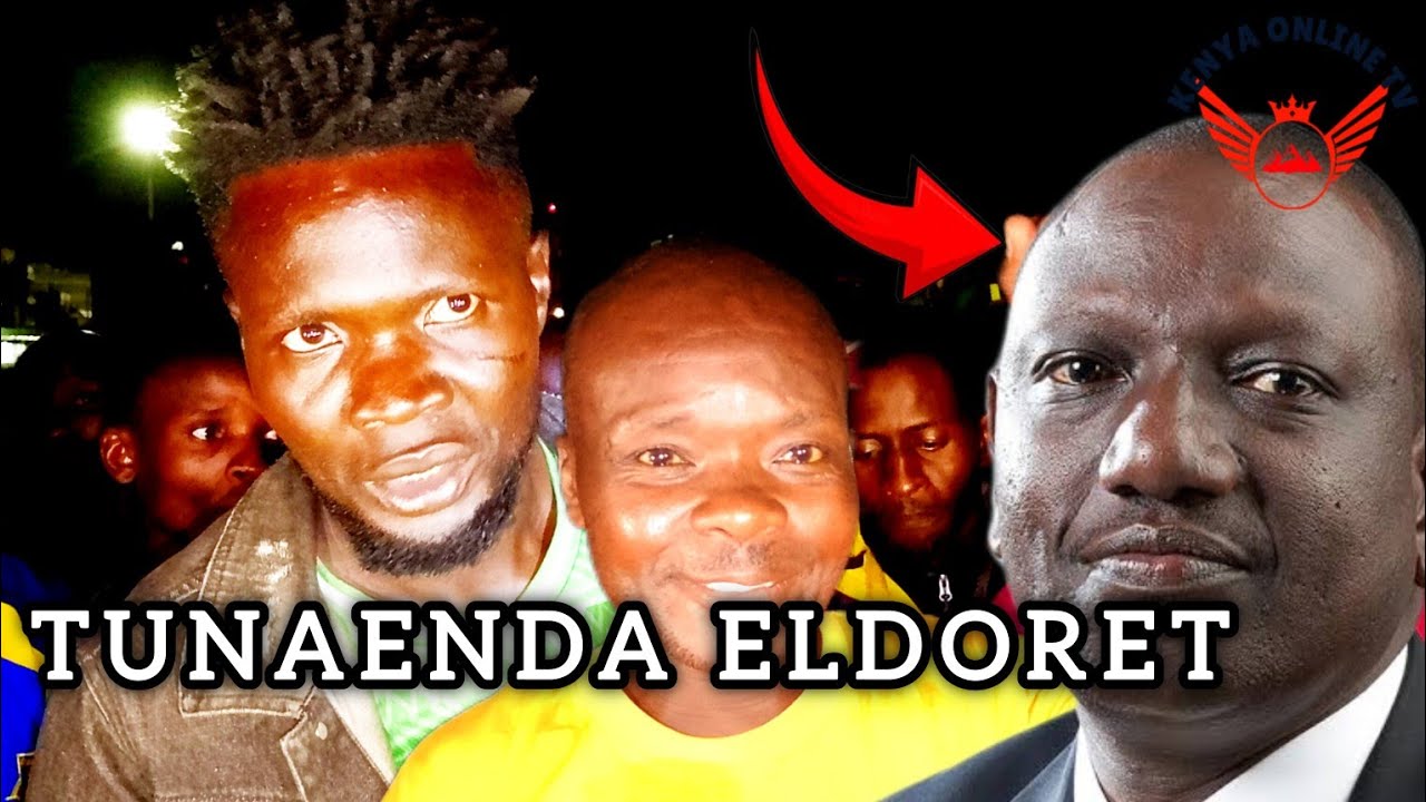 GEN Z MAANDAMANO NEXT IKO ELDORET! OMOSH ONE HOUR TRASH RUTO ELDORET DONATION|JESUS WINNER ...