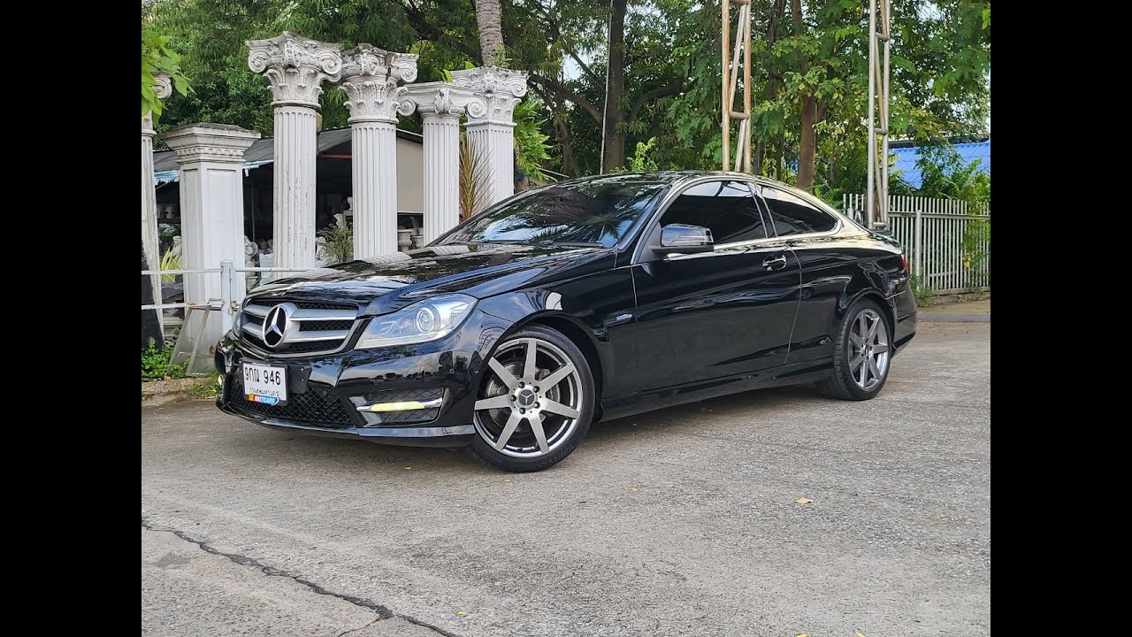 ** SOLD ** MERCEDES-BENZ C180 CGI Coupe AMG (W204) 1.8L TURBO 7G-Tronic ...