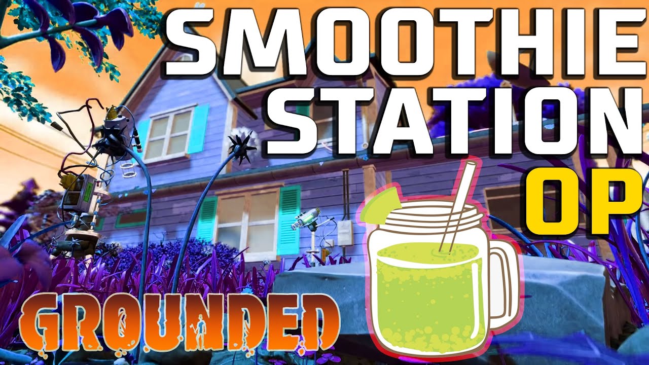 Most OP item | SMOOTHIE STATION | Grounded | Tips and Tricks - YouTube