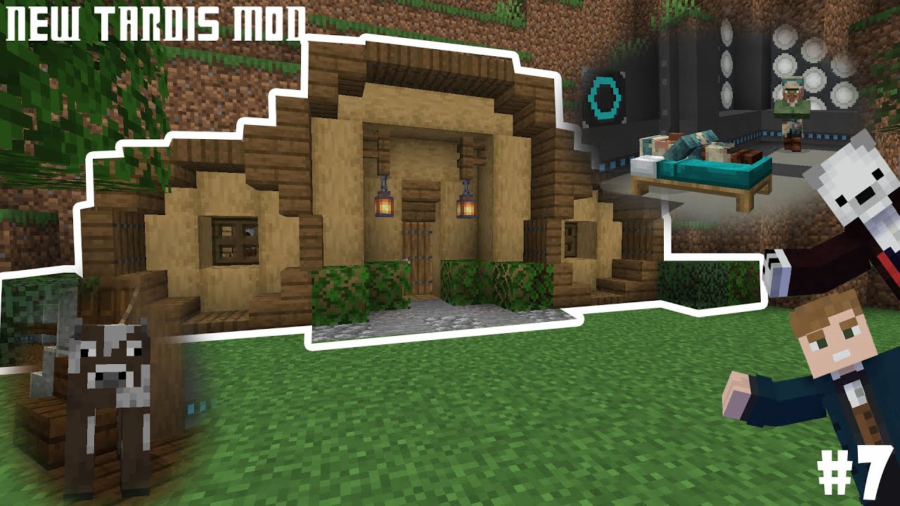 New TARDIS Mod Survival | Episode 7: Base Redecoration and More! - YouTube