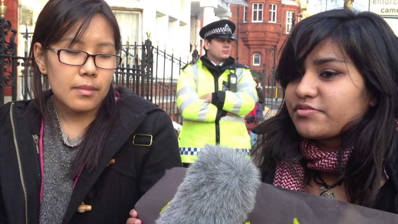 Sita Rai, Protest (London, UK) Vigil Against Gender Violence Part-2 ...