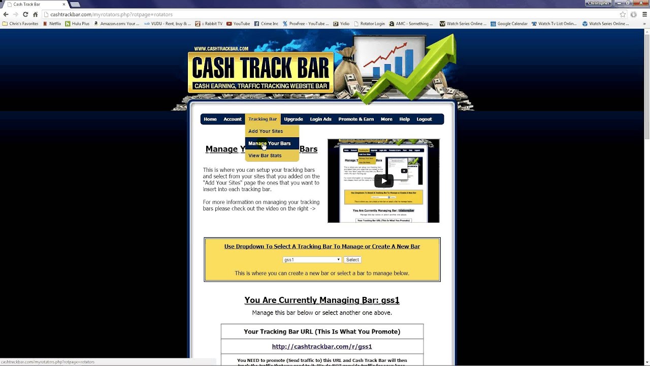 Cash Track Bar Review - YouTube