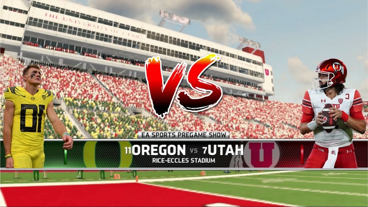 Oregon Ducks v Utah Utes | Week 9 2023 | PAC-12 Conference Rivalry ...