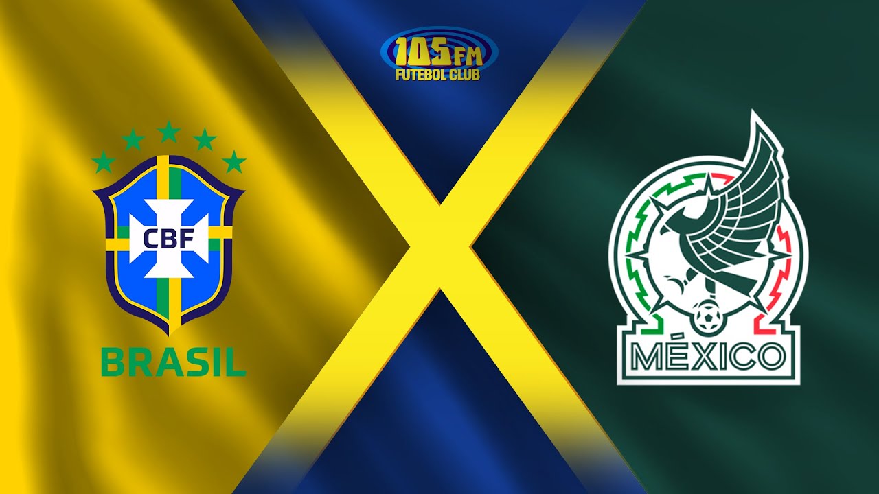 BRASIL X MÉXICO | AO VIVO COM IMAGENS | AMISTOSO - 08/06/2024 - YouTube