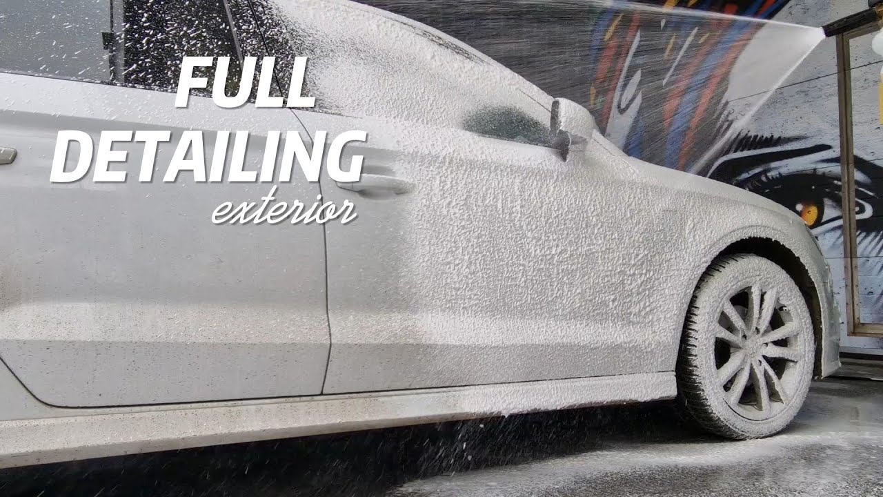 Detailing exterior Audi - Spalare, Polish & Tratament ceramic - YouTube