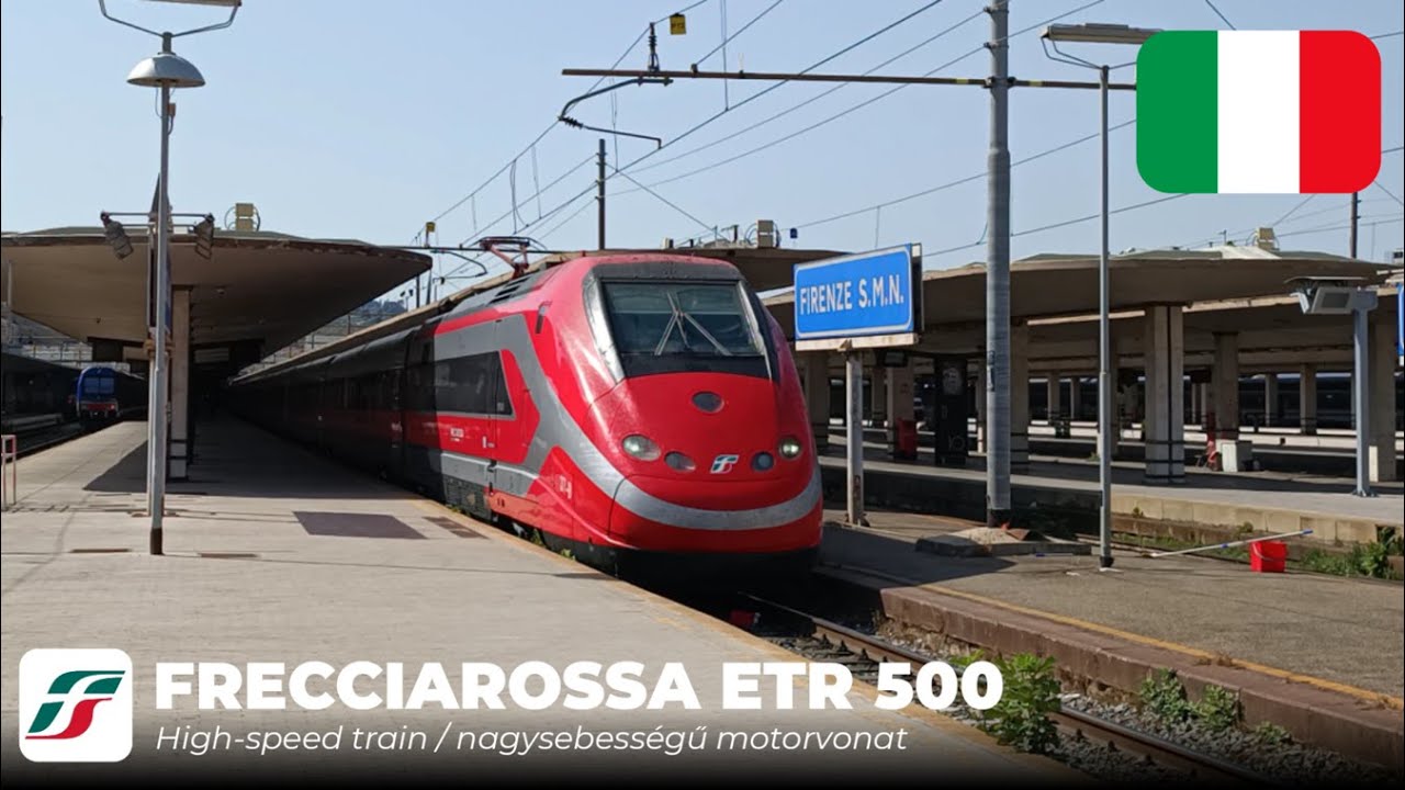 [4K] FRECCIAROSSA ETR 500 - Premium Class bemutató! | showcase ...