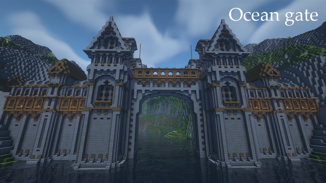 Minecraft: City of Danir - Ocean gate #2 - YouTube