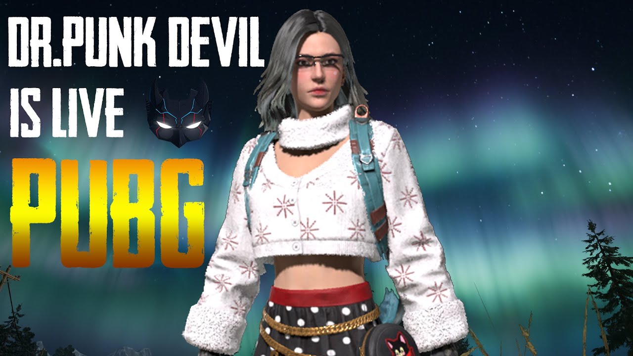DRD [DR.PUNK DEVIL] [ LIVE ] 23/12/24 - PUBG i5 9400F GTX 1660TI LIVE STREAM - YouTube