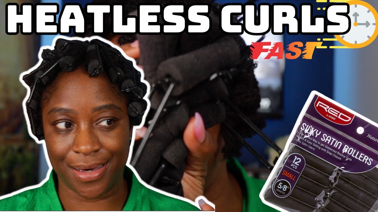 MICROLOC JOURNEY: Foam rollers the heatless route to get curly locs ...