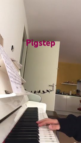 Minecraft Pigstep piano (real live) - YouTube