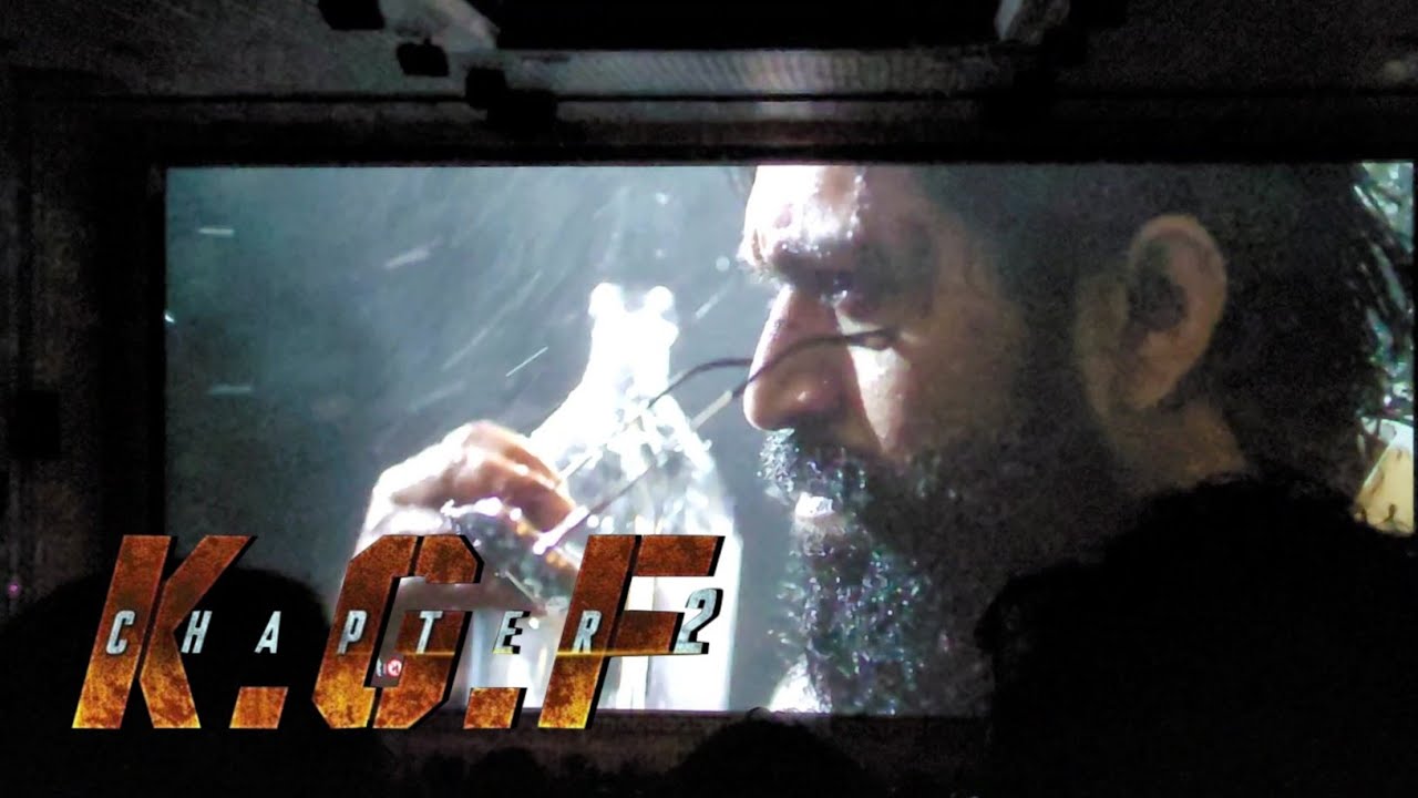 KGF CHAPTER 2 Full movie scenes FIRST DAY FIRST SHOW | 2.50 AM | YASH ...