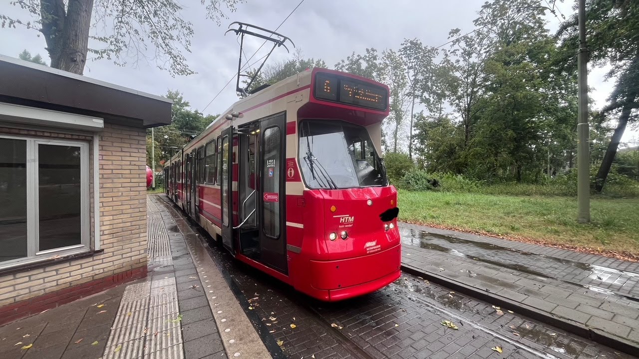 HTM Den Haag Tramlijn 6 Leidschendam Noord - Den Haag Leyenburg | GTL8 ...