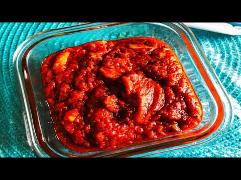 Thakkali thokku/Tomato Pickle/Tomato garlic chutney | 7aum Suvai