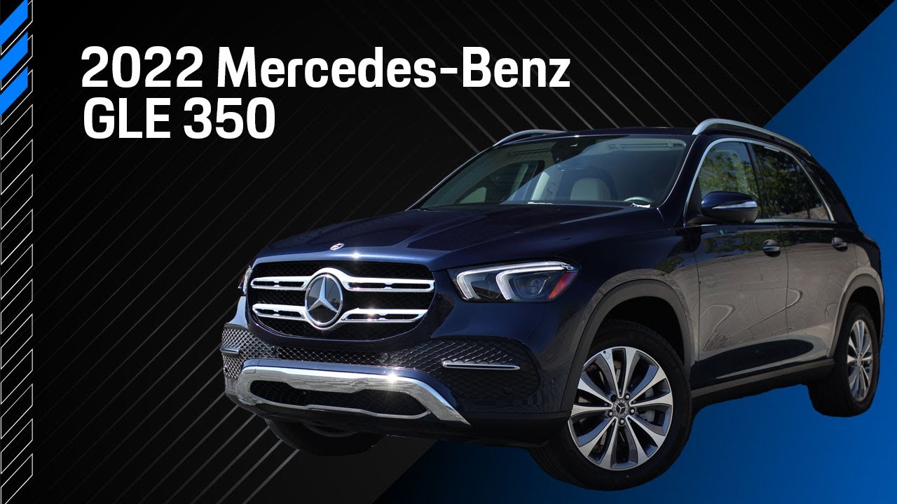 2022 Mercedes Benz GLE 350: Lunar Blue Metallic (Walk Around) - YouTube
