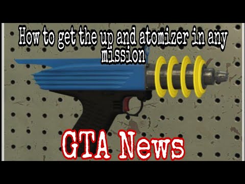 How to get the up and atomizer in any mission *GTA online* - YouTube