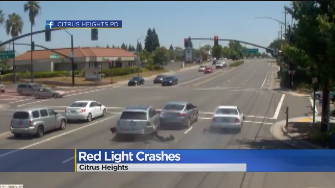 Police Release Red Light Crash Videos - YouTube