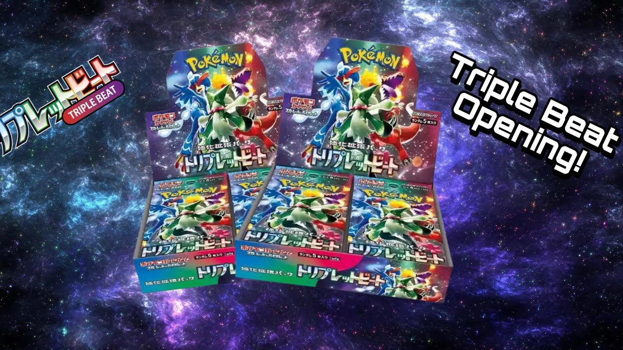 AMAZING PULLS! Opening Two Triple Beat Booster Boxes! - YouTube