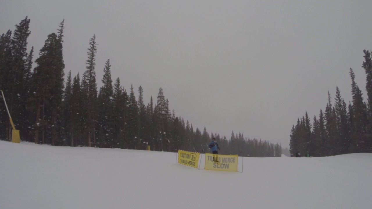 Keystone Summit To Base Via spring dipper, River Run Road - YouTube