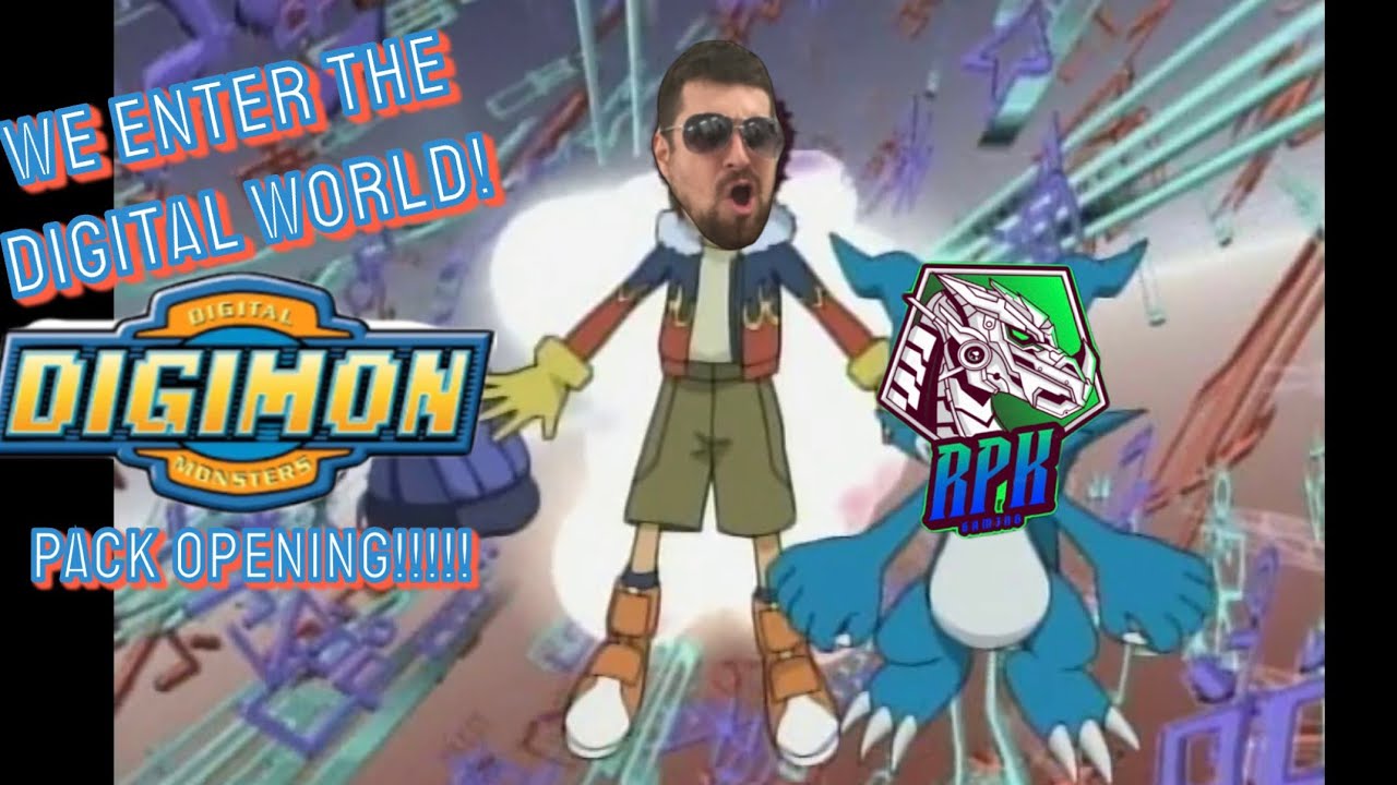 We Enter The Digital World! Our First Digimon Opening! - YouTube