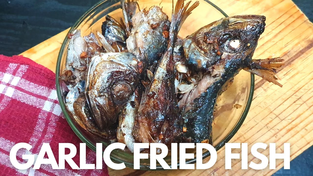 The Best Garlic Fried Fish Recipe Ever - YouTube