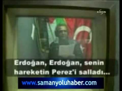 Gazzeliler  Erdoğan için şarkı yaptı. Perez Israel Davos Tayyip Arab Palestina