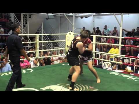 Nadia (Tiger Muay Thai) wins by TKO @ bangla Thai Boxing Stadium - YouTube
