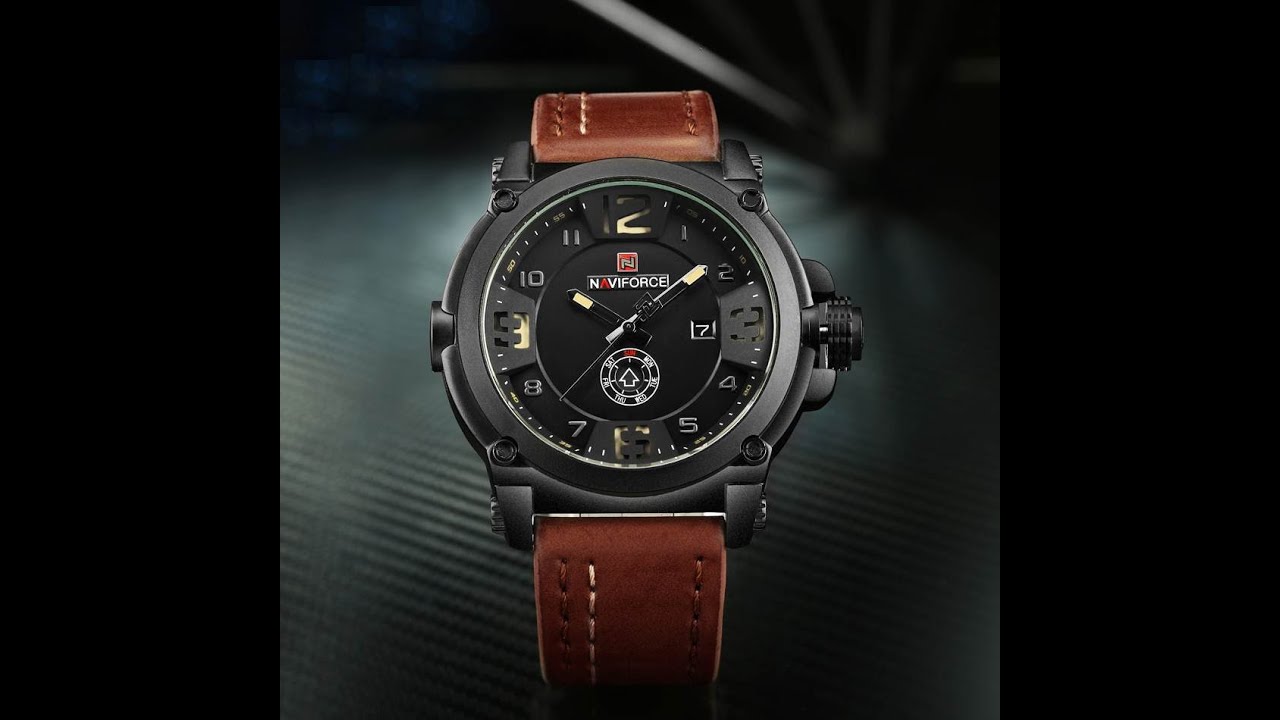 Naviforce 9099 Brown Belt Gents Watch || Easy Shopping Zone || Bangla ...
