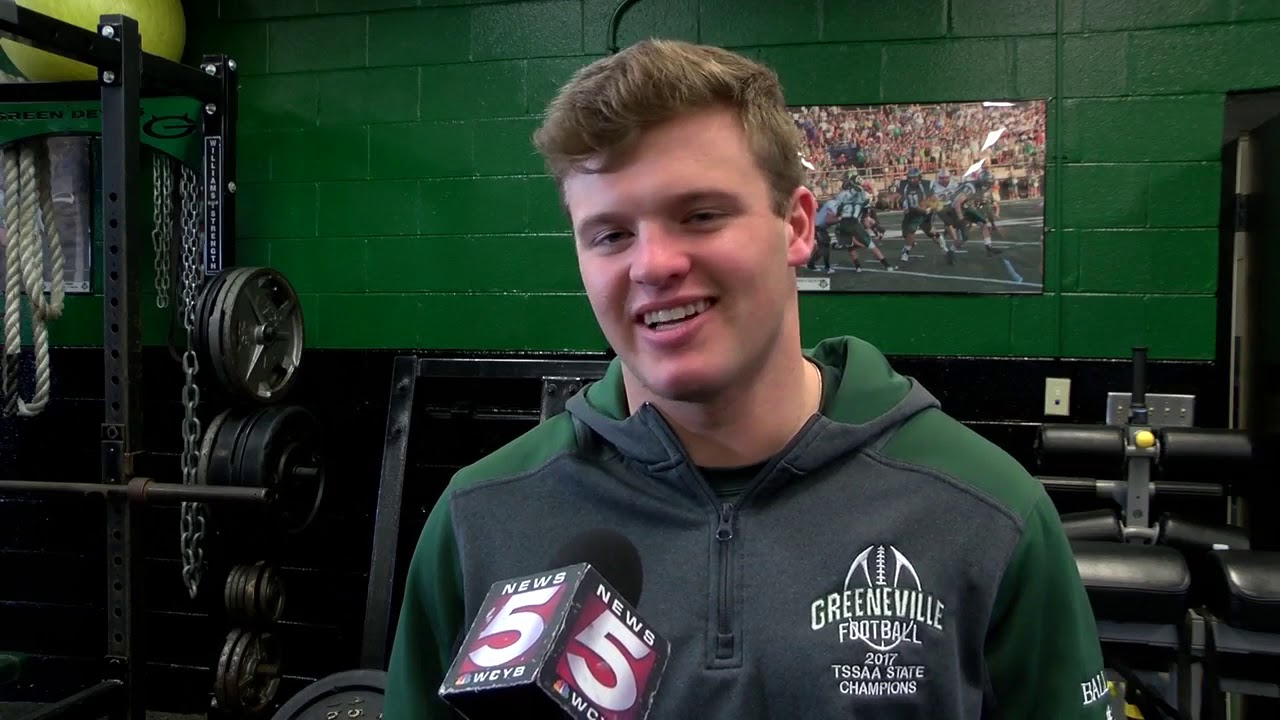 Cade Ballard wins News 5 WCYB Player of the Year award - YouTube