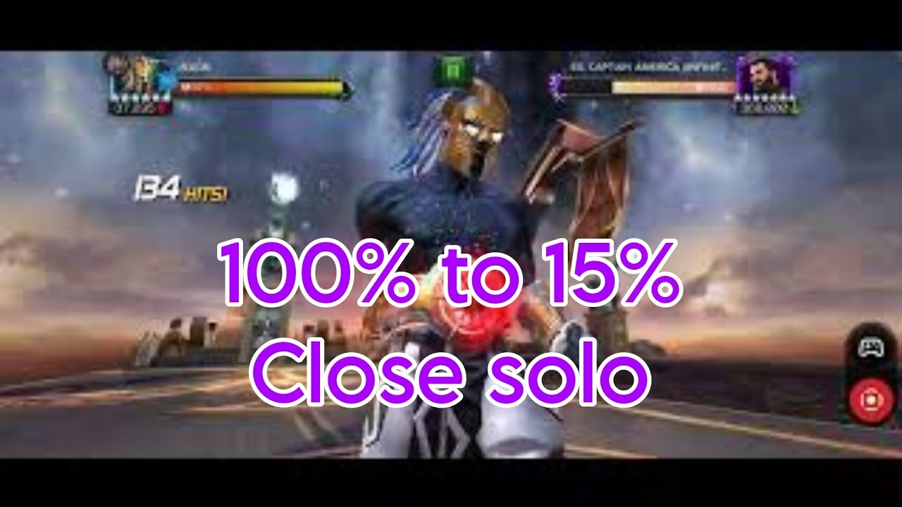 Necropolis Captain America Infinity War 85% done. Close solo | Marvel ...