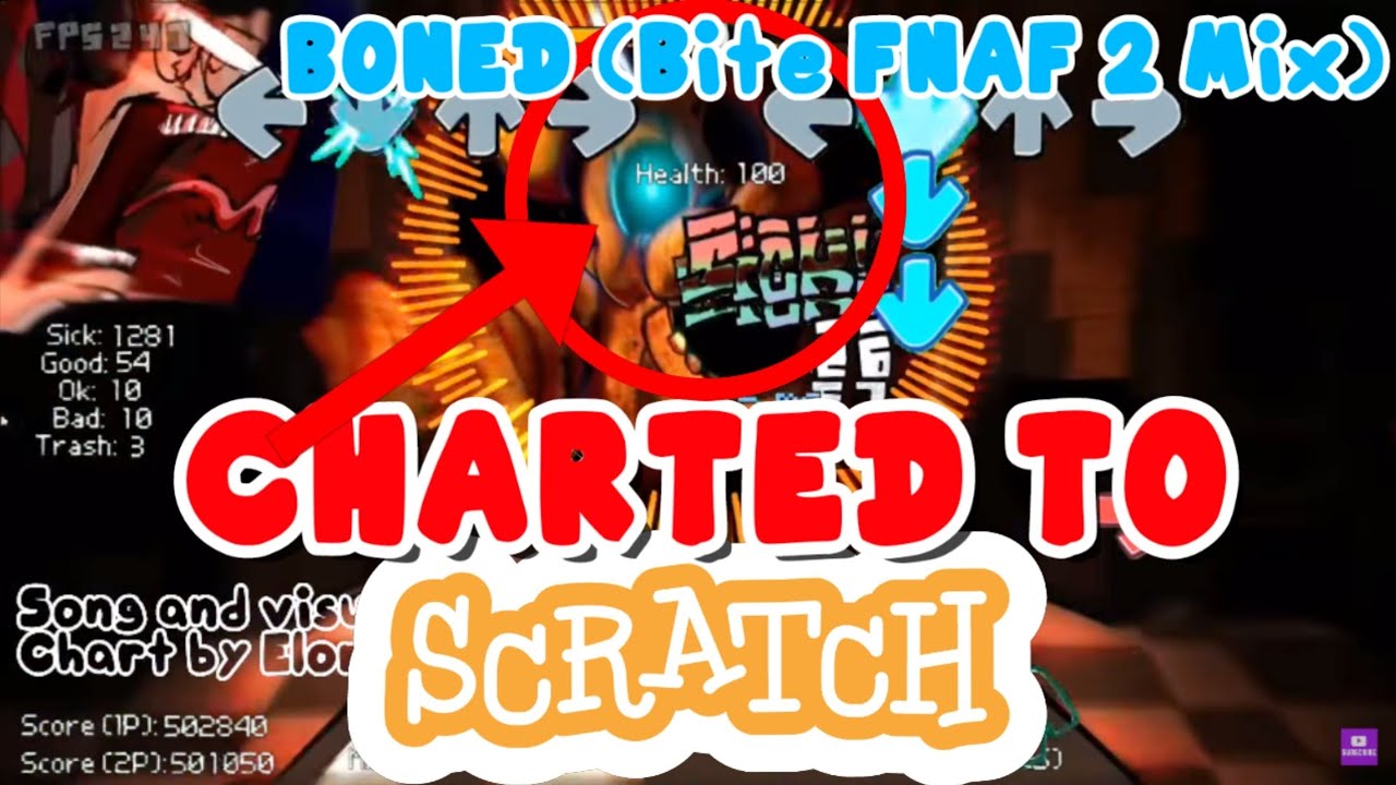 Boned CHARTED - Bite FNAF 2 Mix | FNF on Scratch - YouTube