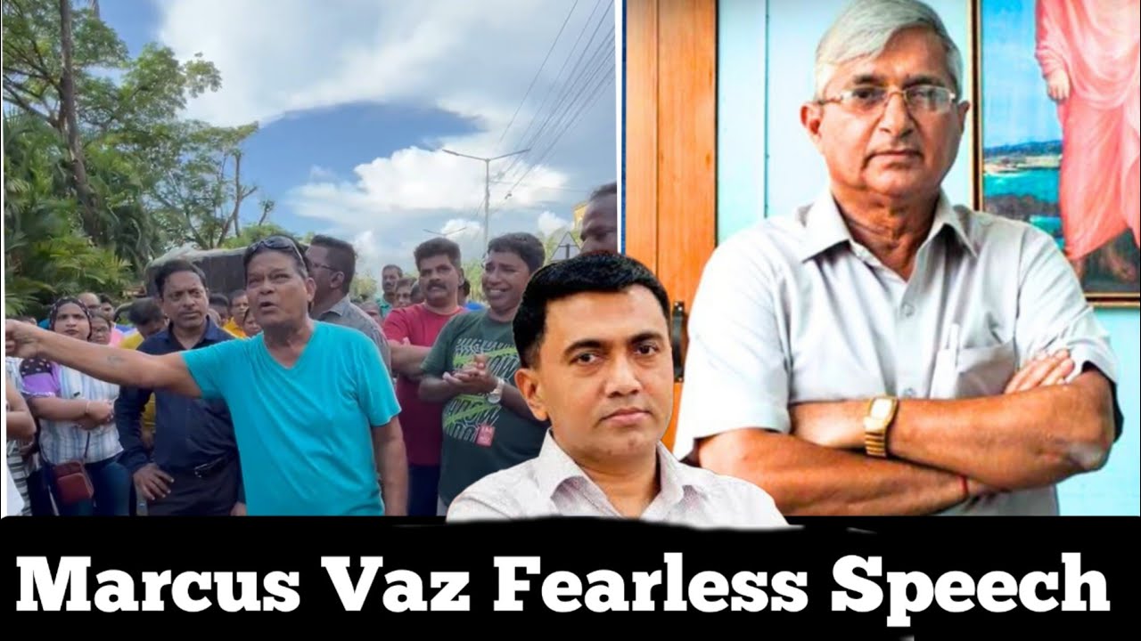 TIATRIST MARCUS VAZ FEARLESS SPEECH OM SUBHASH VELINGKAR & CM - YouTube