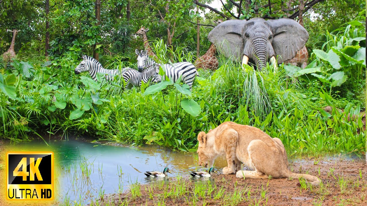 African Safari 4K: Saiwa Swamp National Park, African - Scenic Wildlife ...